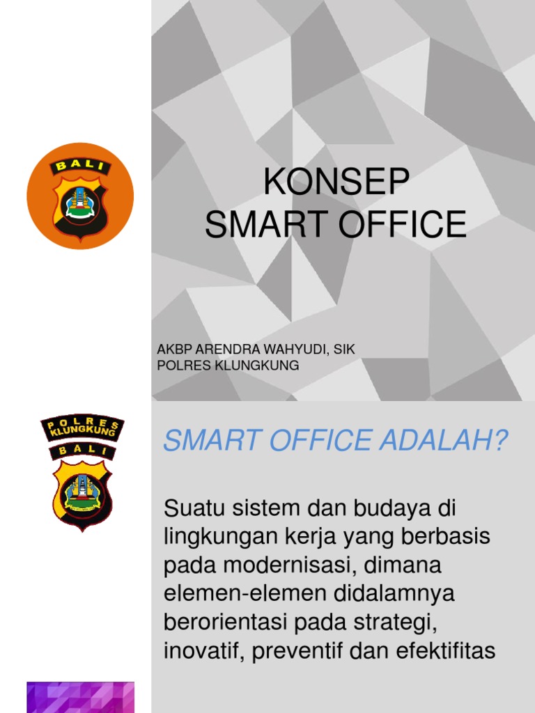 Konsep Smart Office (Klk1) | PDF