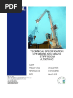 API 2C (2004) Specification For Offshore Pedestal Mounted Cranes | PDF ...