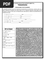 Mandala de Sumas y Restas Algebraicas | PDF