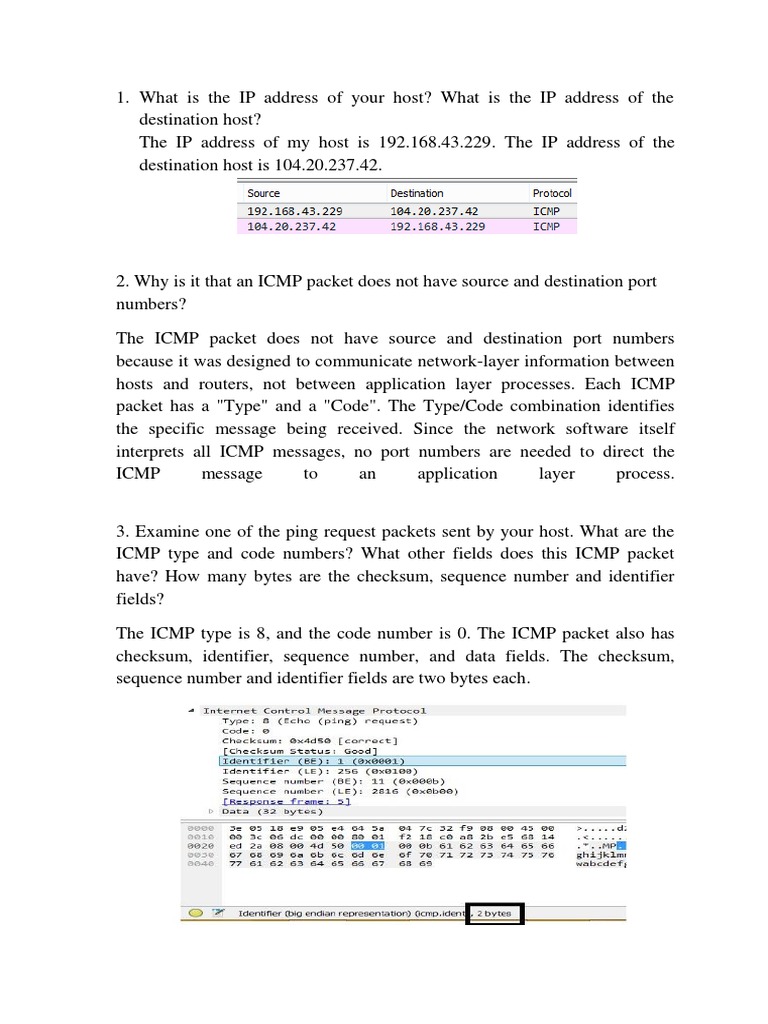 Icmp | PDF | Transmission Control Protocol | Network Packet