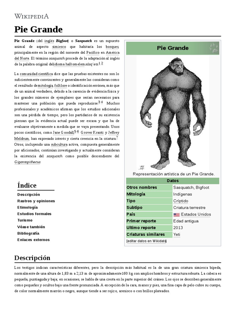 Pie Grande | PDF | Pie Grande