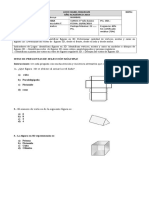 Prueba de 2D y 3D Primero Básico | PDF | Rectángulo | Geometría euclidiana