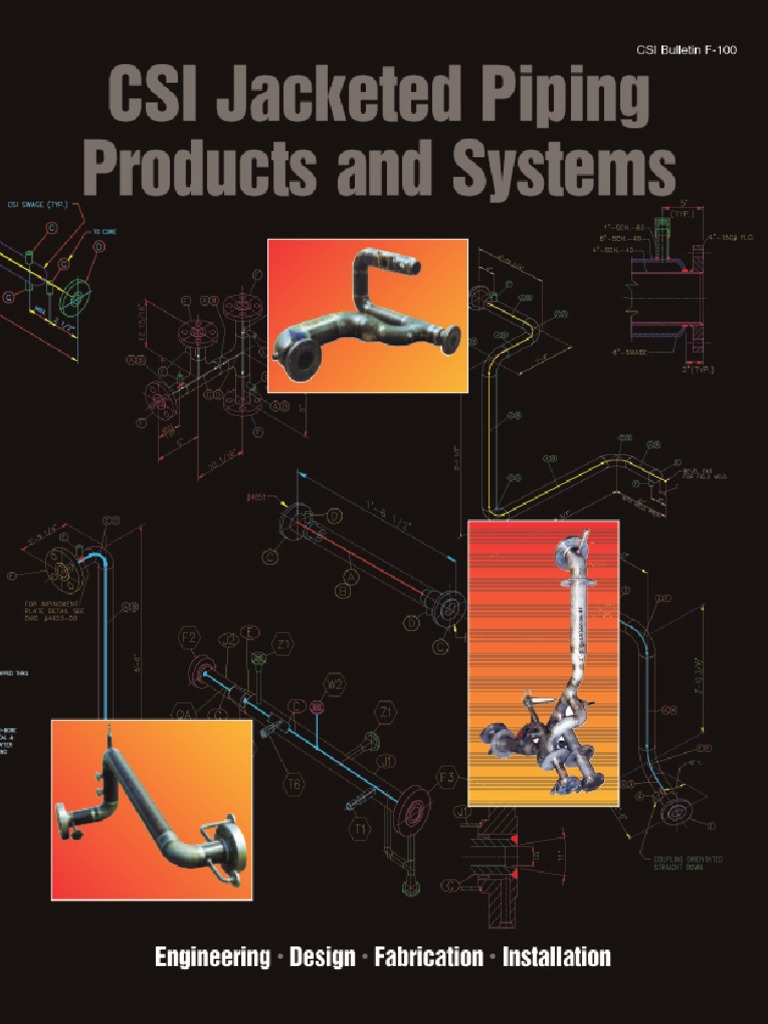 CSI Jacketed Piping Catalog PDF | PDF | Pipe (Fluid Conveyance) | Welding