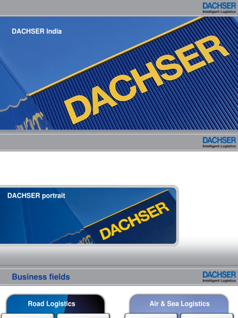 DACHSER India: Company Overview 2016 | PDF | Logistics | Warehouse