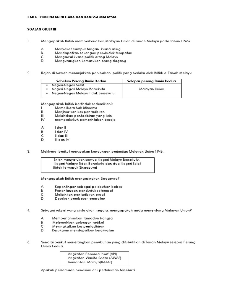 Tugasan Sej Cny - t5 b4 | PDF