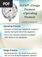 MAWP and Pressure Definitions Explained | PDF | Liquids | Gas Technologies