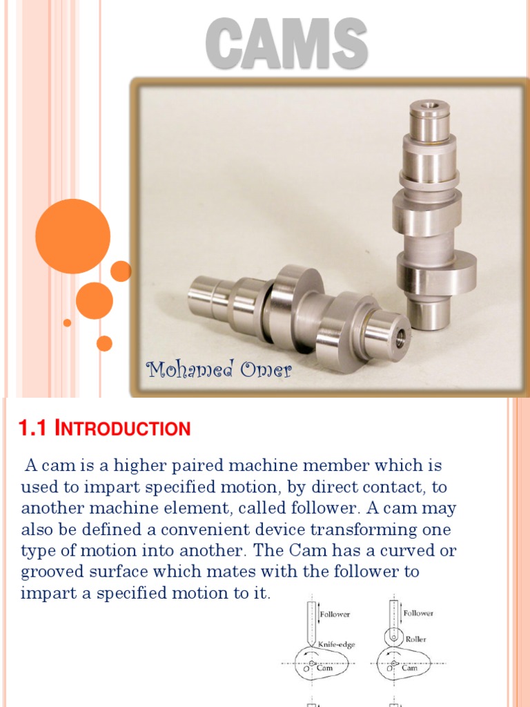 Cams | PDF | Classical Mechanics | Mechanical Engineering