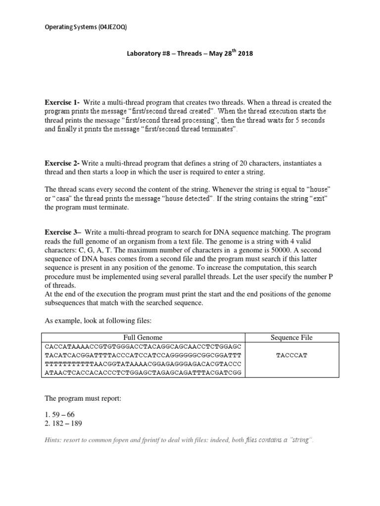 Operating Systems (04JEZOQ) | PDF | Computer Program | Programming