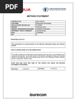 General Method Statement For Bridge Construction | PDF | Deep ...