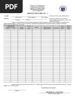 Civil Service Form No 48 | PDF