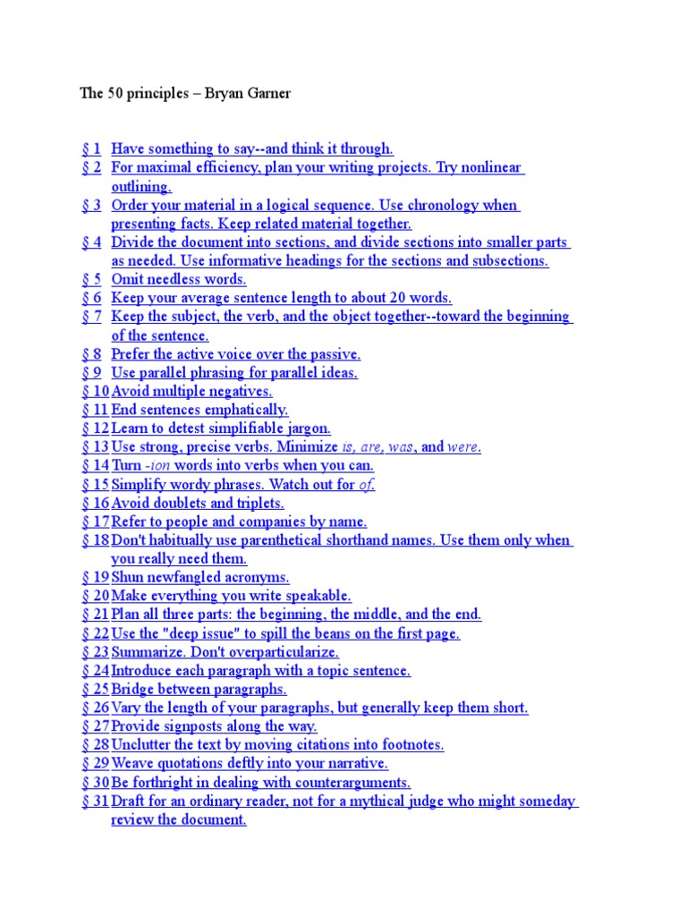 The 50 Principles of Effective Writing: A Guide to Creating Clear ...