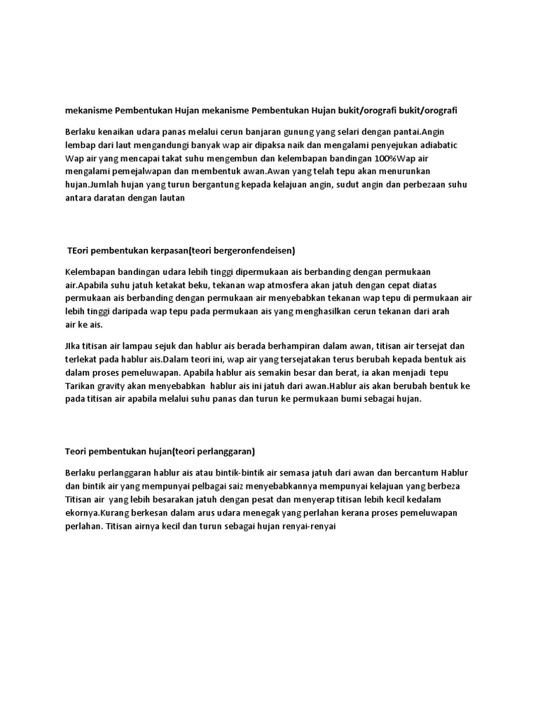 Bab 3 Kelembapan Udara Dan Kerpasan | PDF