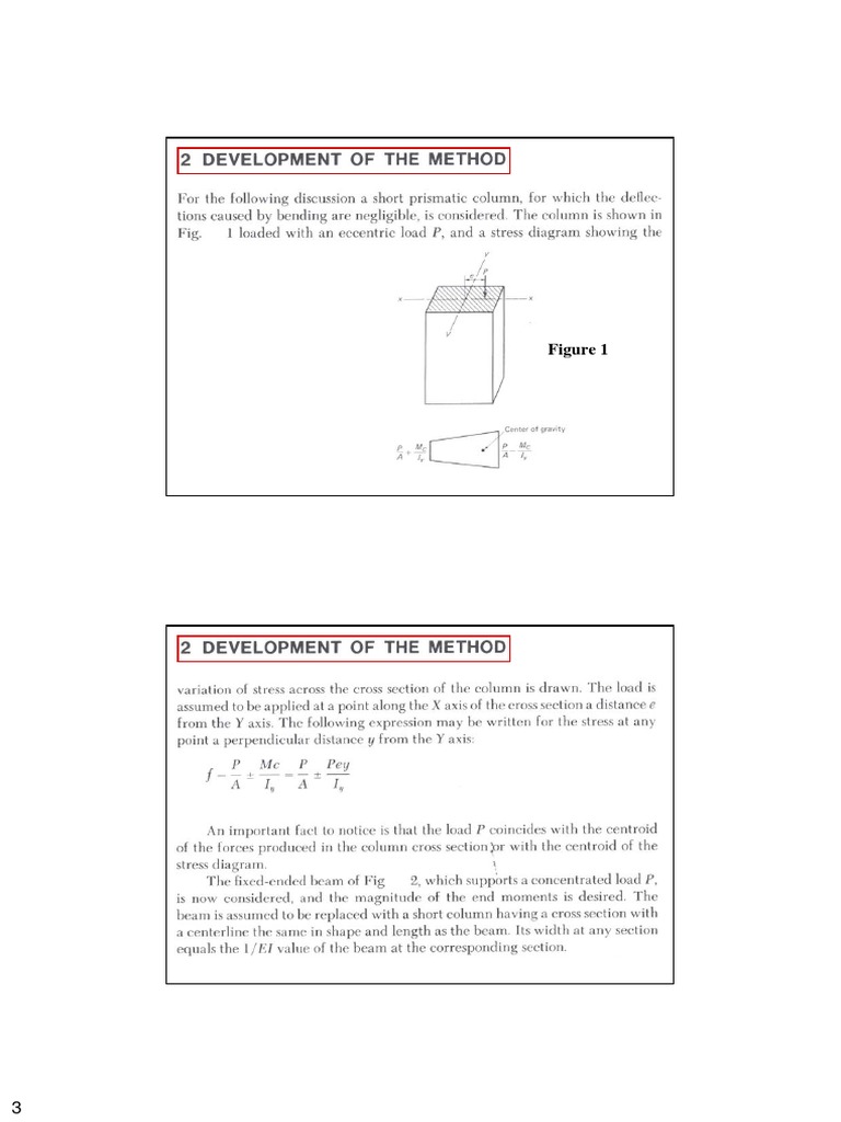 Column Analogy Method | PDF