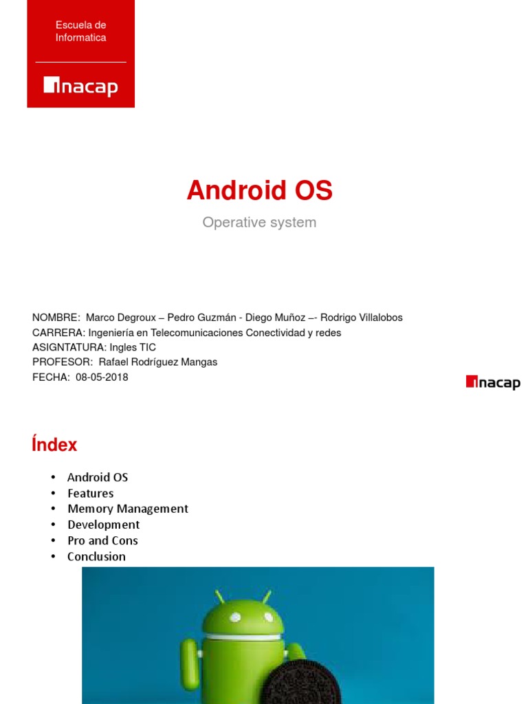 Android OS: Operative System | PDF