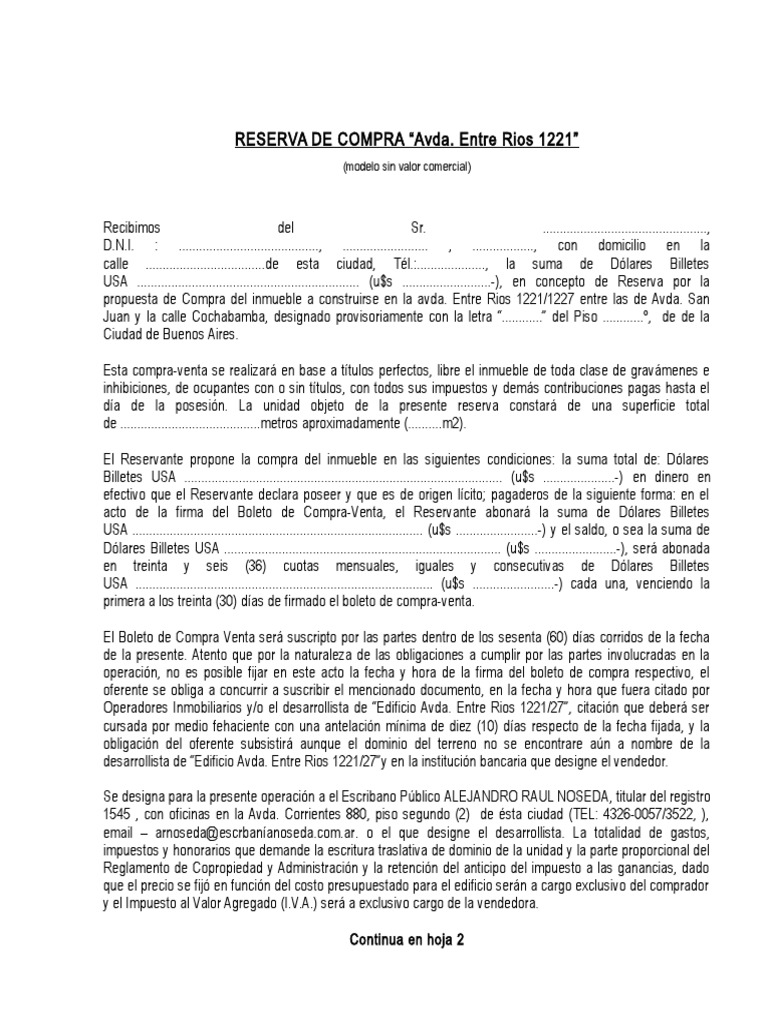 Como Hacer Una Reserva De Un Piso 2022