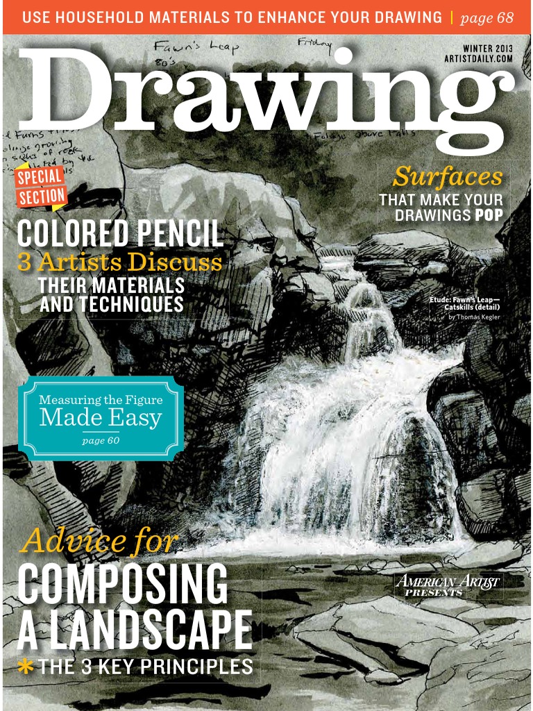 Drawing Magazine Article | PDF | Drawing | Paintings