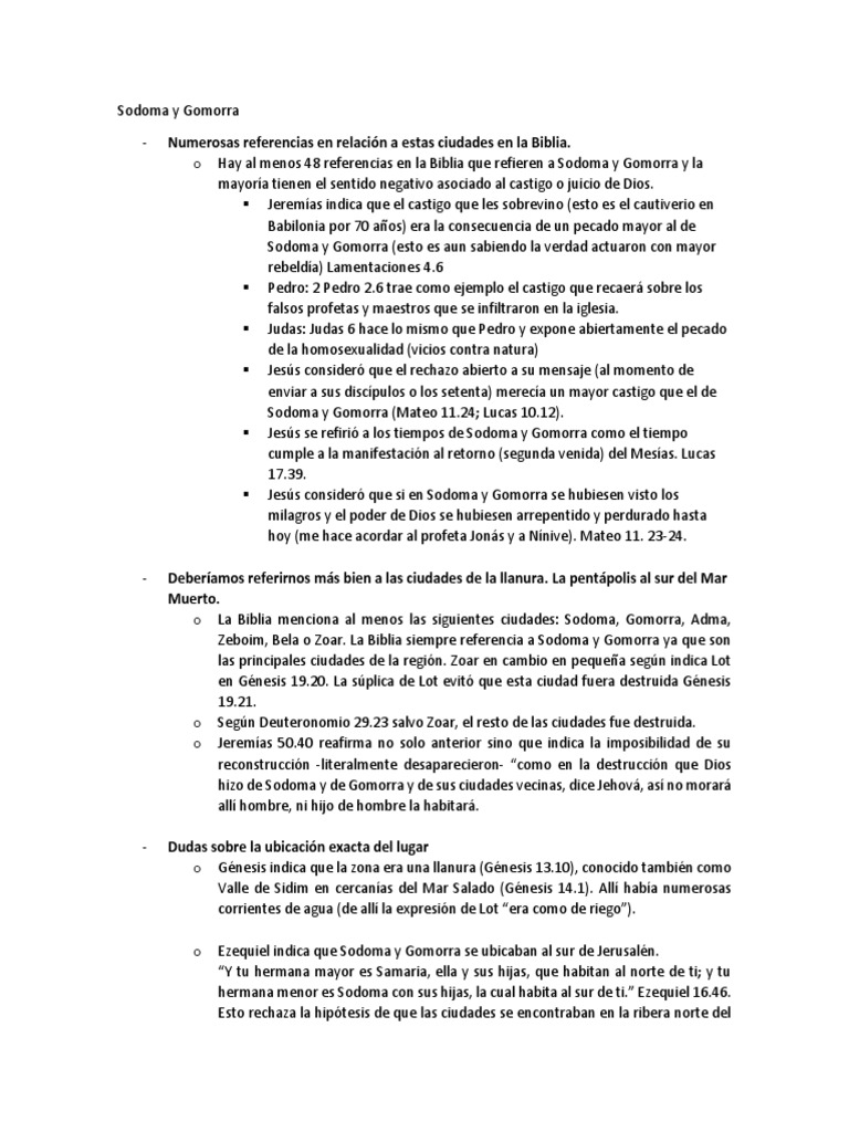 Sodoma y Gomorra | Abrahán | Biblia