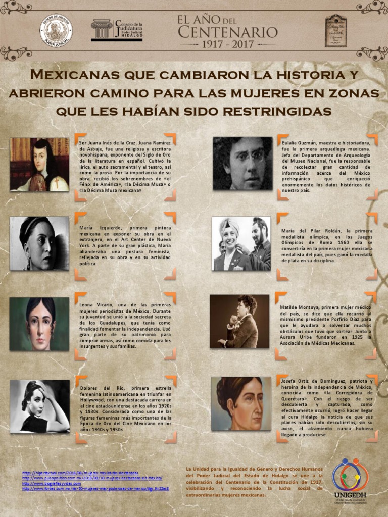 Mujeres Mexicanas en La Historia | PDF | México | America latina