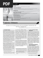 UFIN y Pérdidas Fiscales: Análisis | PDF | Impuesto sobre la renta