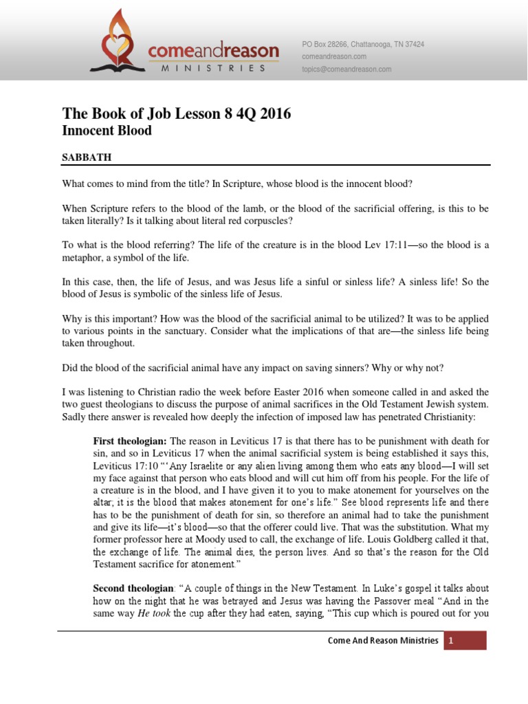 The Restorative Nature of Christ's Sinless Life: Understanding the True ...