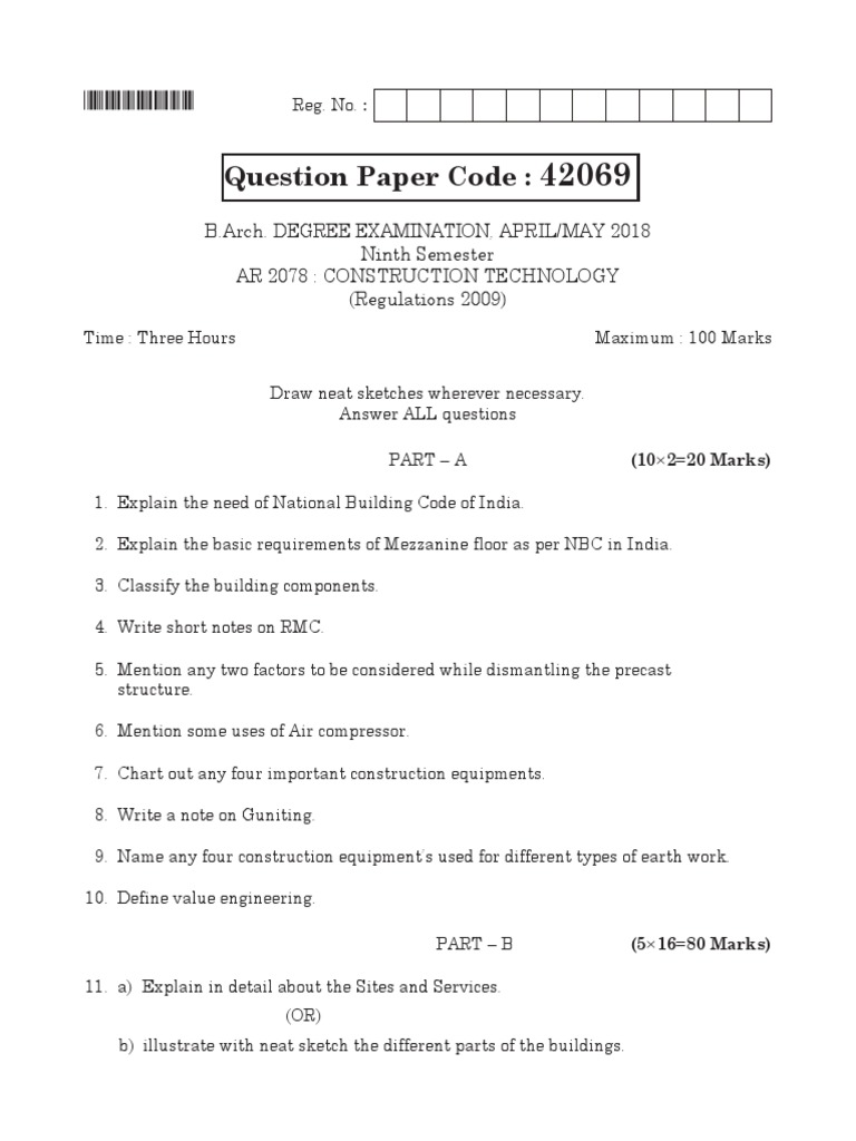 Question Paper Code | PDF | Economic Sectors | Engineering