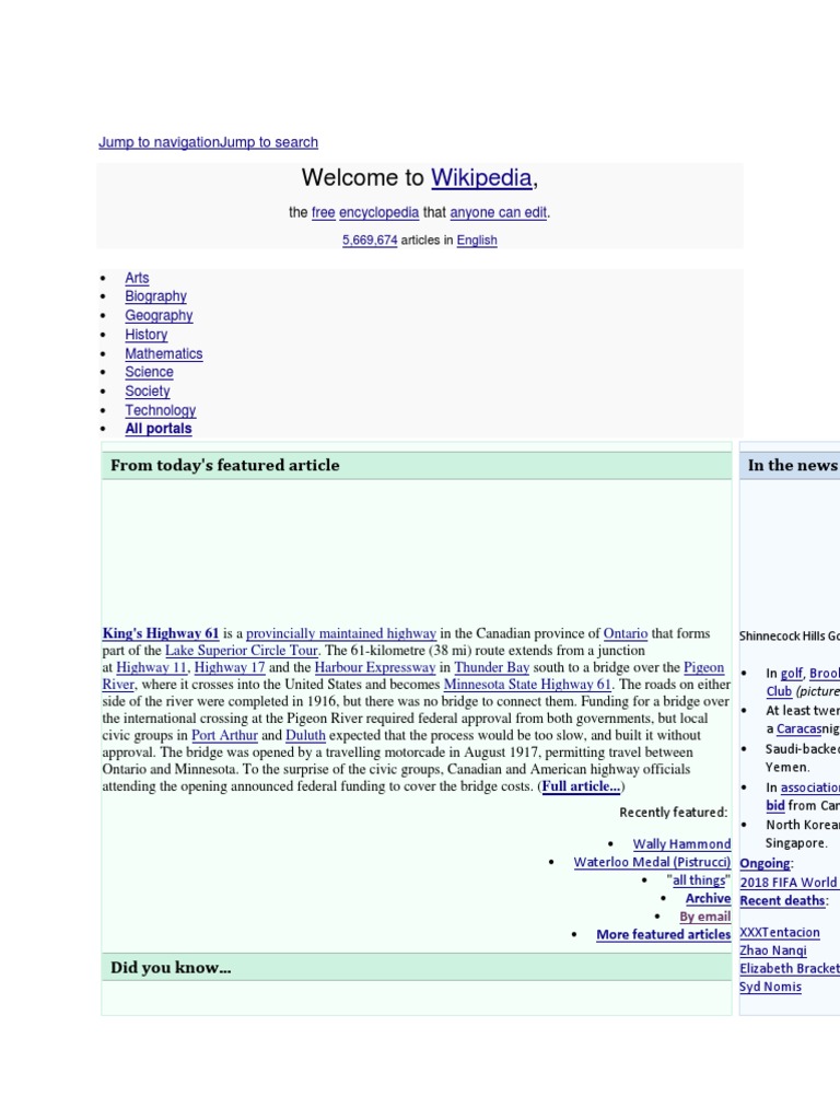 Welcome To ,: Wikipedia | PDF | Wikipedia | Websites