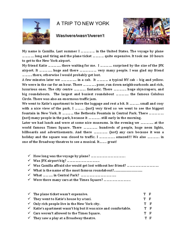 waswere-practice-and-reading-comprehension-reading-comprehension