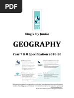 Key Stage 3 Geography Workbook Guide | PDF | Geography | Curriculum