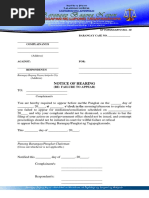 Barangay Protection Order Sample | PDF | Justice | Public Law