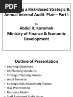 Nosa Audit Plan Template | PDF | Audit | Auditor's Report