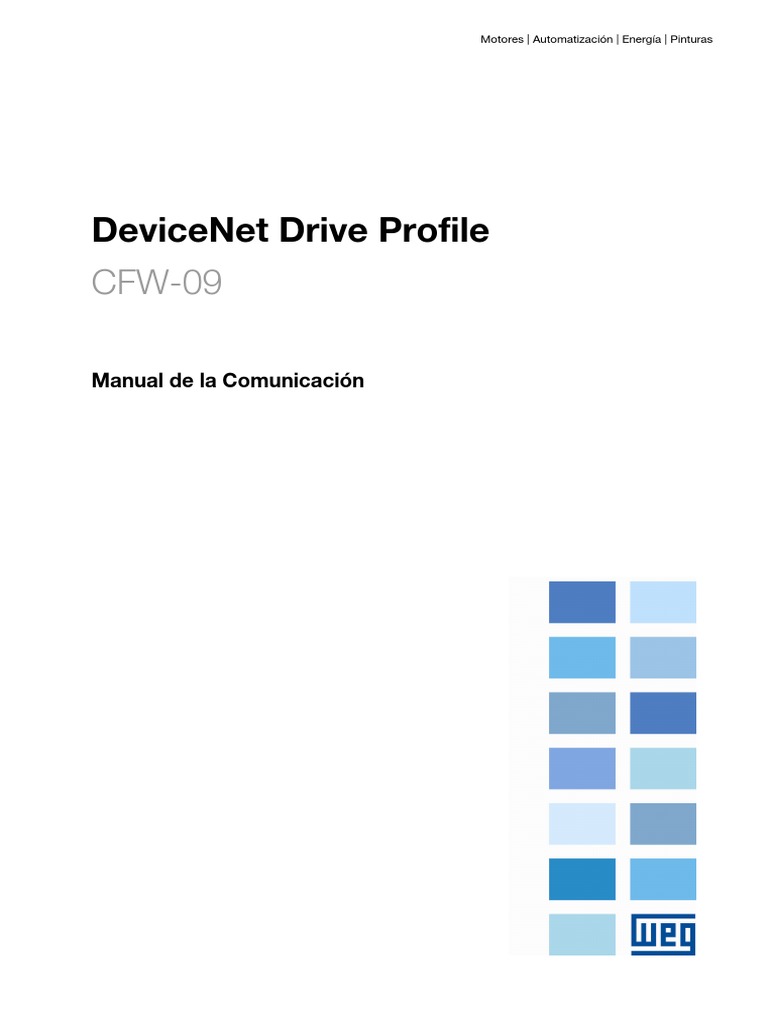 Manual de Comunicación CFW-09 DeviceNet | PDF | Poco | Red de computadoras