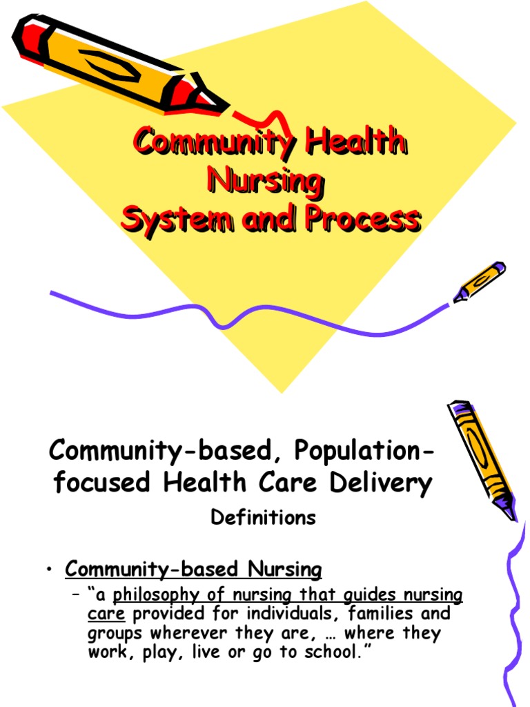 Community Health Nursing System and Process | PDF | Nursing | System
