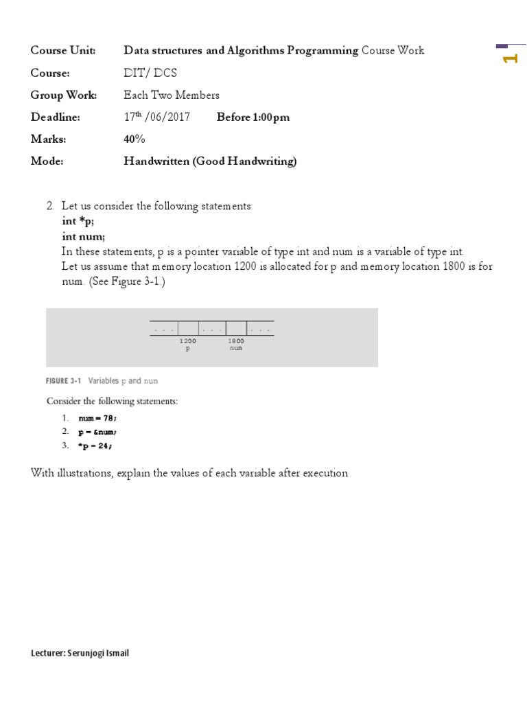 Data Structures and Algorithms Programming Course Work: Understanding Stacks and Queues Through ...