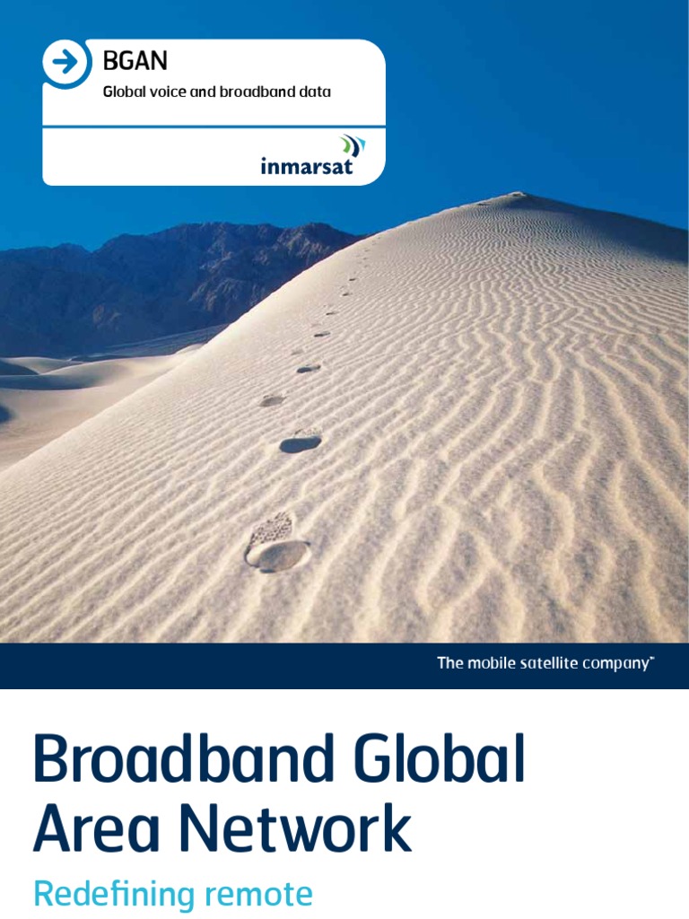Bgan Overview Brochure en | PDF | Internet Access | Broadband