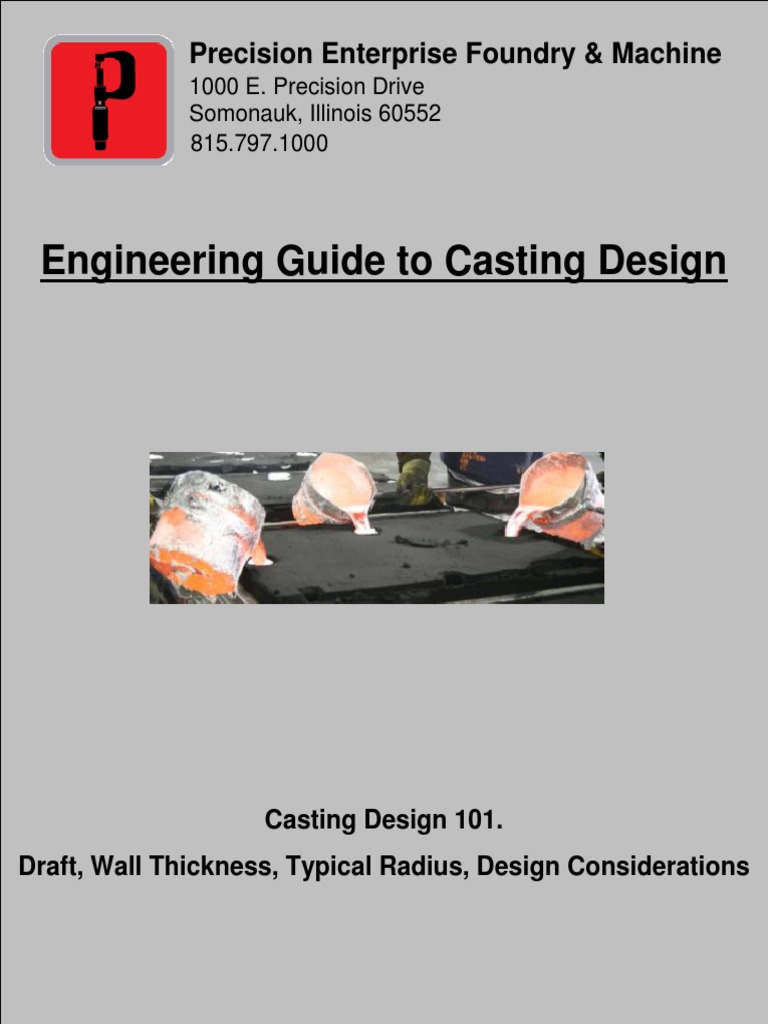 Engineering Guide To Casting Design | PDF