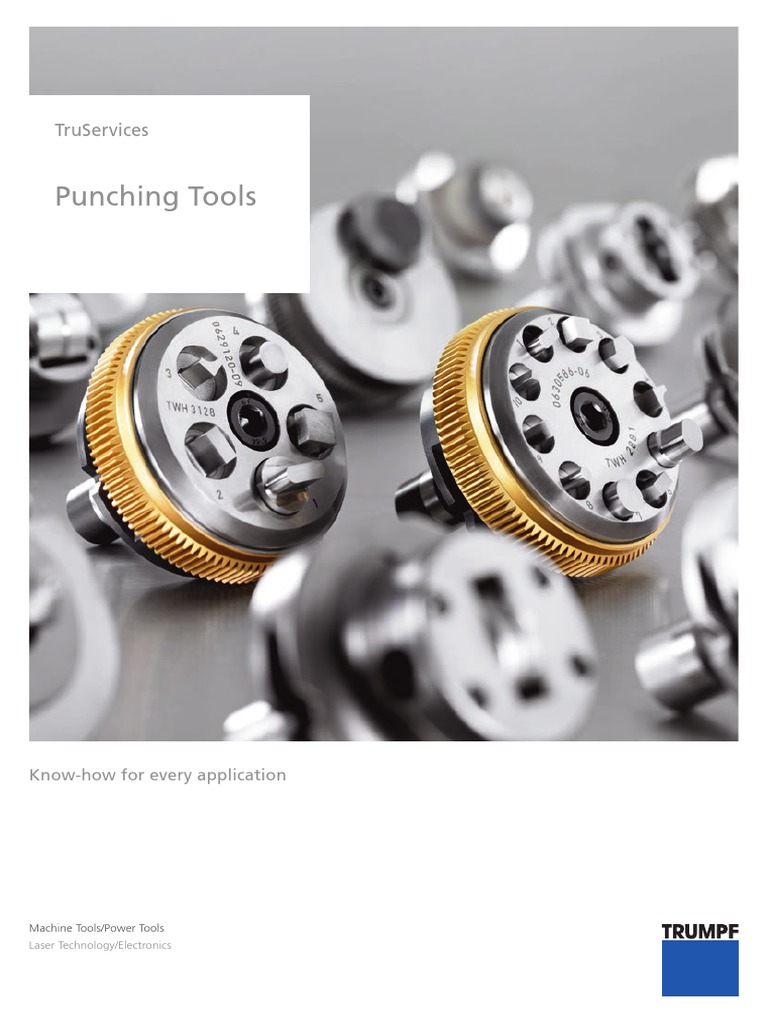 TRUMPF Punching Tools Catalog en | PDF | Online Shopping | Computing ...