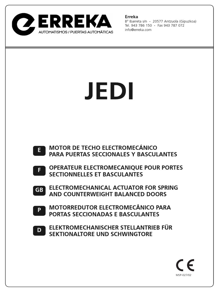 Manual JEDI | PDF
