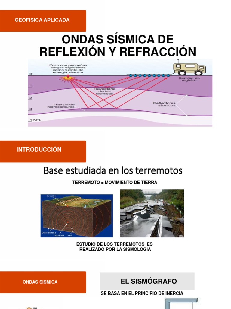Sismica de Reflexion y de Refraccion | Refracción | Olas | Prueba gratuita de 30 días | Scribd