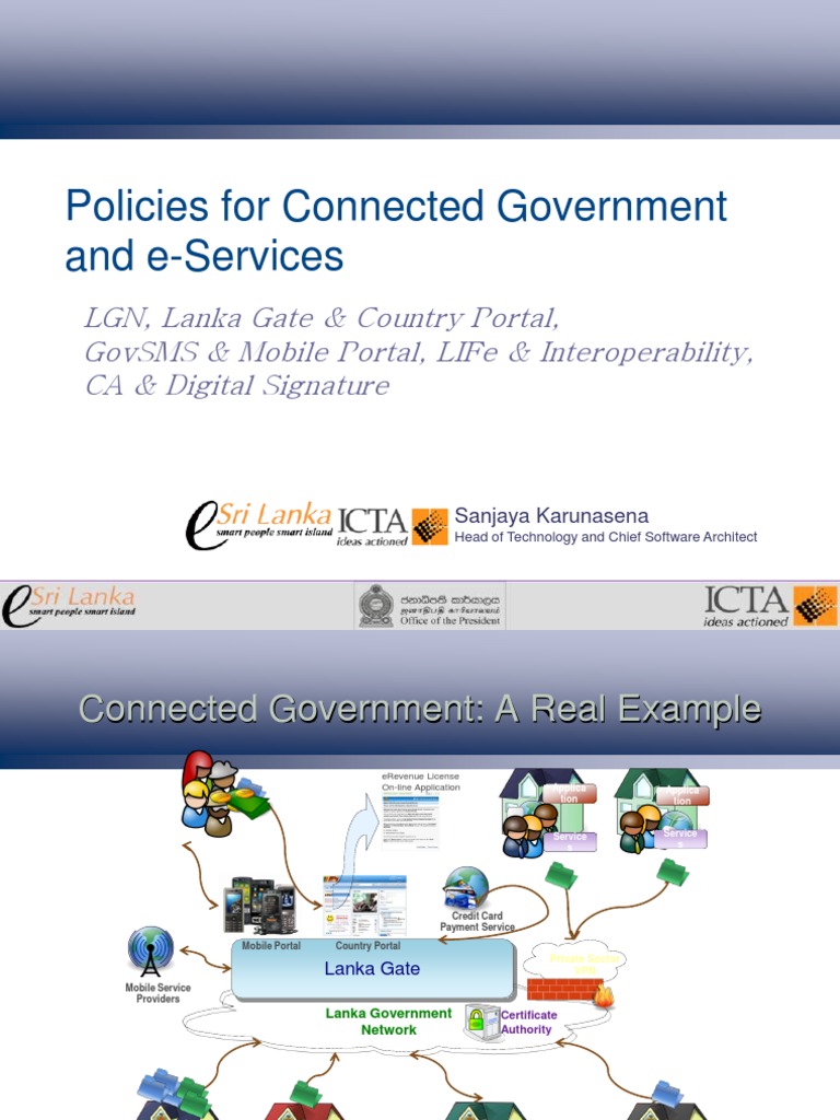 Policies For Connected Government and E-Services | PDF ...