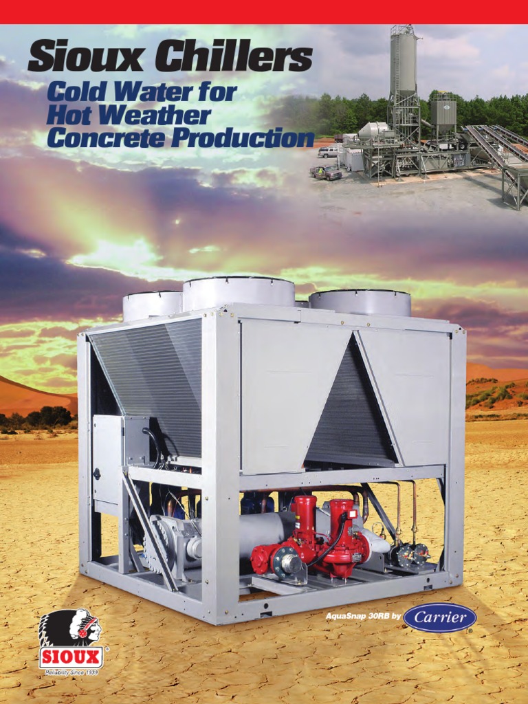 Sioux Chillers: Cold Water For Hot Weather Concrete Production | PDF ...