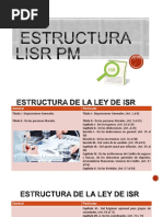 Estructura de la Ley del ISR 2025 | PDF | Economias | Finanzas (general)