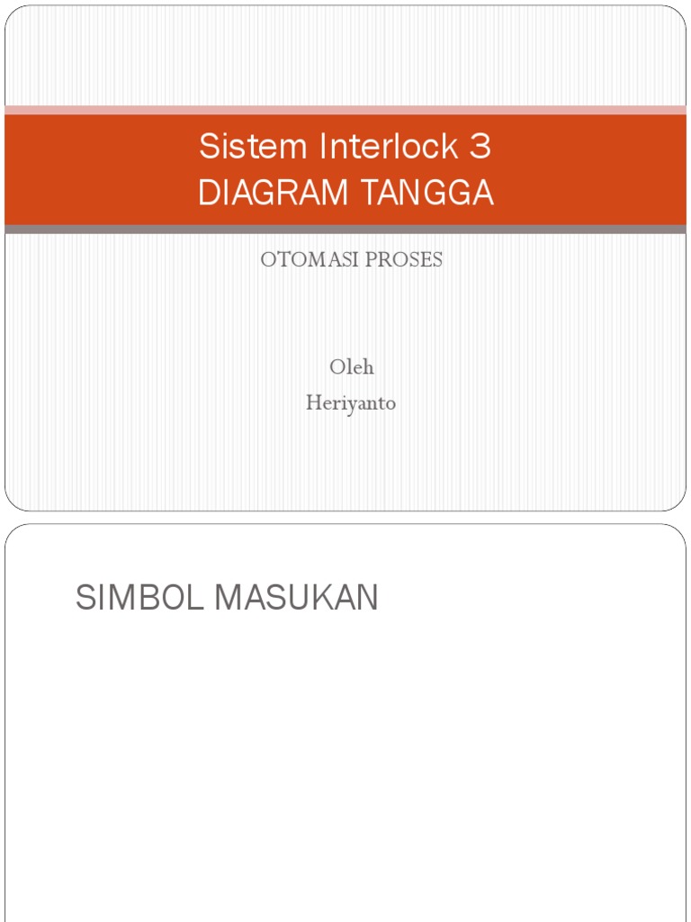 4-Sistem Interlock 4 (Diagram Tangga) | PDF