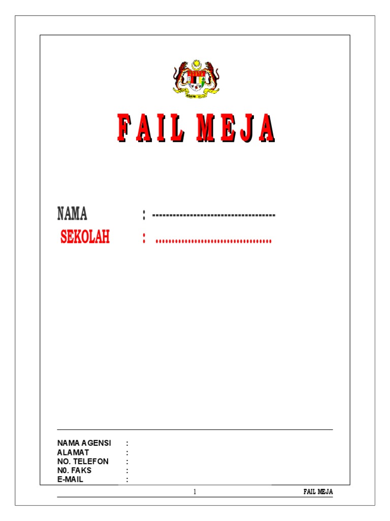 Fail Meja Pk1 | PDF