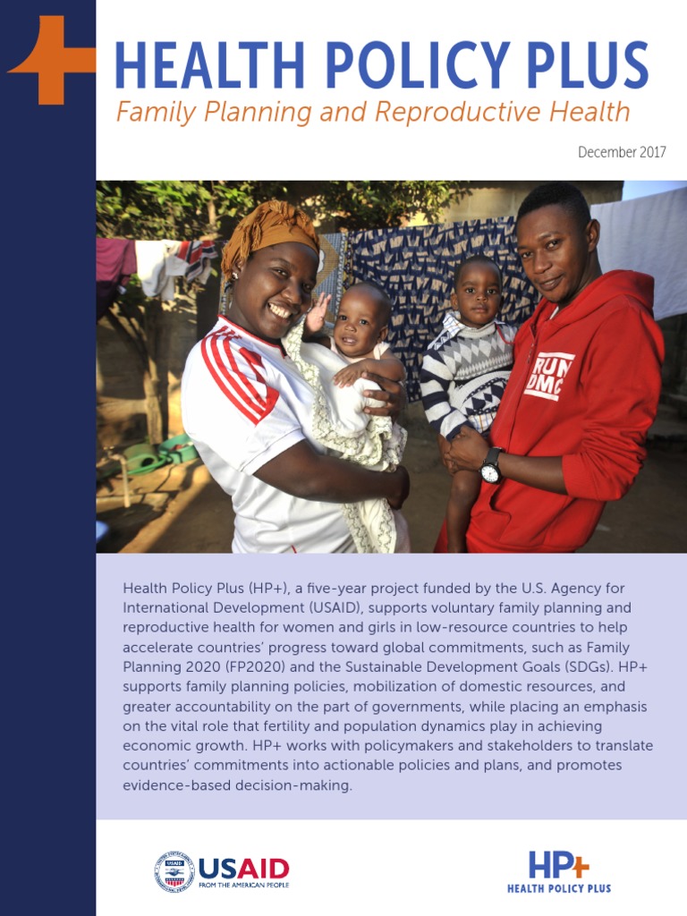 Health Policy Plus: Family Planning and Reproductive Health | Download ...