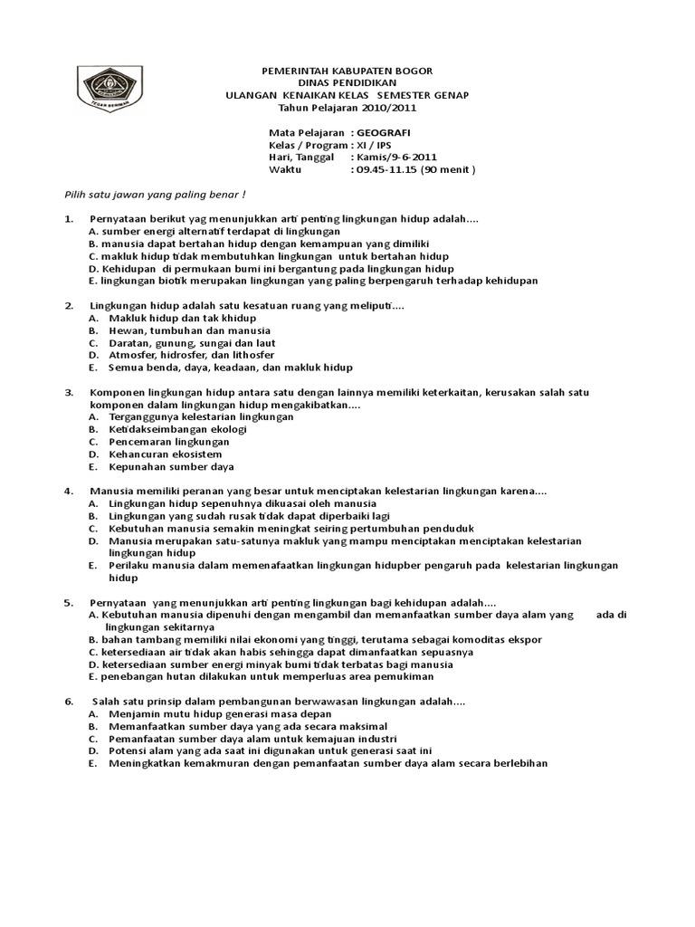 Ukk Kelas Xi 2011 Pdf