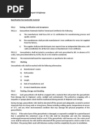 Geotextile Material Specifications | PDF