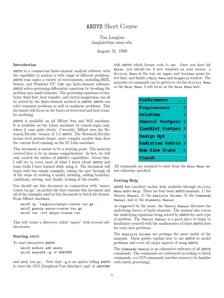 Ansys | PDF