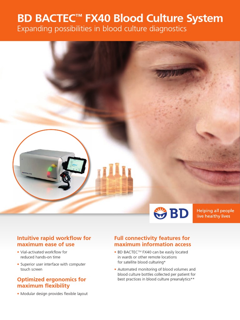 Ds BLD BD Bactec Fx40 Blood Culture System BR en | PDF | Information ...