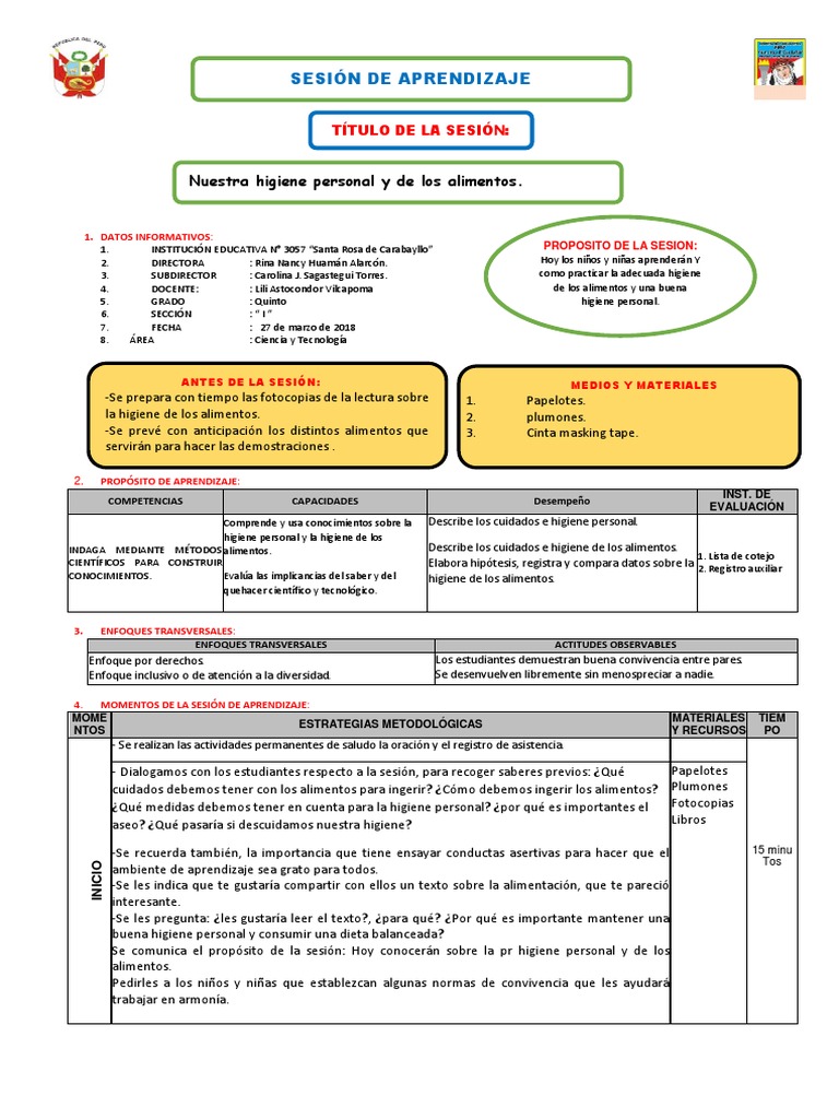 Lectura de Los Alimentos | PDF | Carne | Alimentos