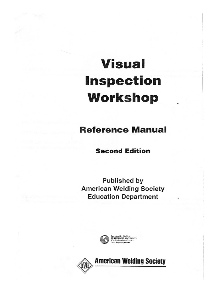CWI Visual Inspection Workshop Part C | PDF